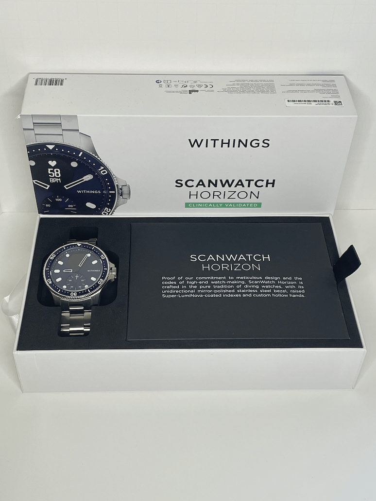 Withings Scanwatch Horizon Smartwatch 43mm Blue - Bessiny